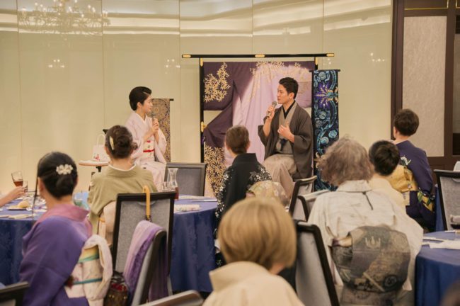 河瀬満織物 ~みつる帯~煌めくダイヤモンド箔の帯はジュエリー 河瀬満織物 ~みつる帯~煌めくダイヤモンド箔の帯はジュエリー